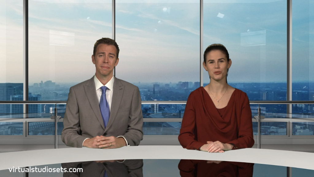 Virtual Set Walkthrough. Studio 1 by Virtual Studio Sets (virtualstudiosets.com)