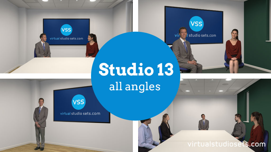 Studio 13 (complete multi-angle pack) | VirtualStudioSets.com