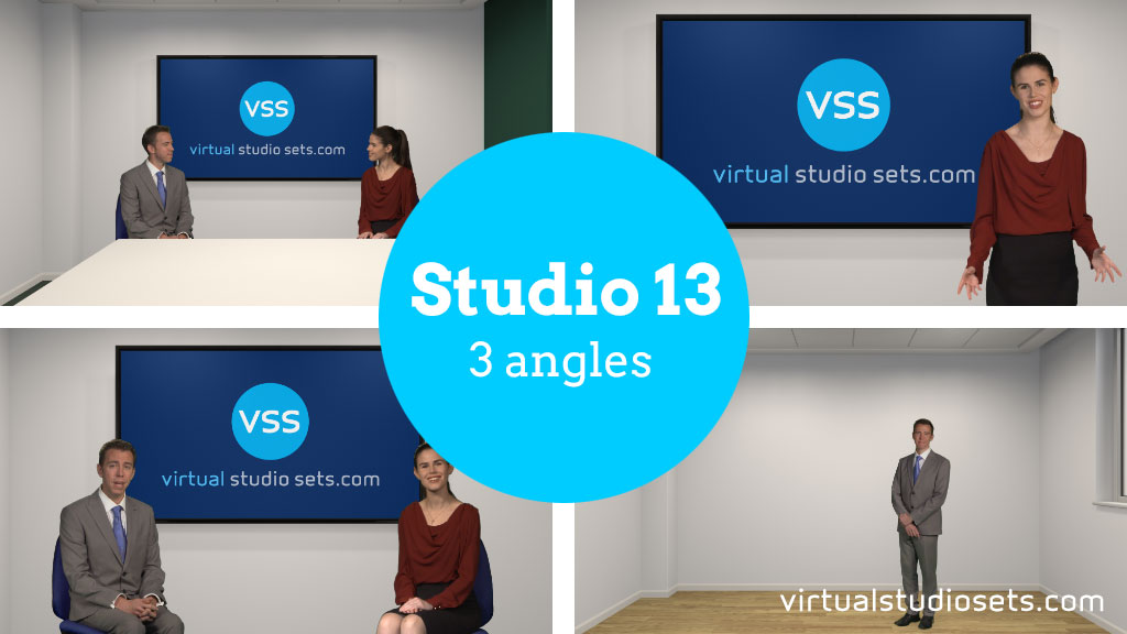 Studio 13 (starter pack) | VirtualStudioSets.com