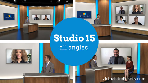 Studio 15 (complete multi-angle set) | virtualstudiosets.com
