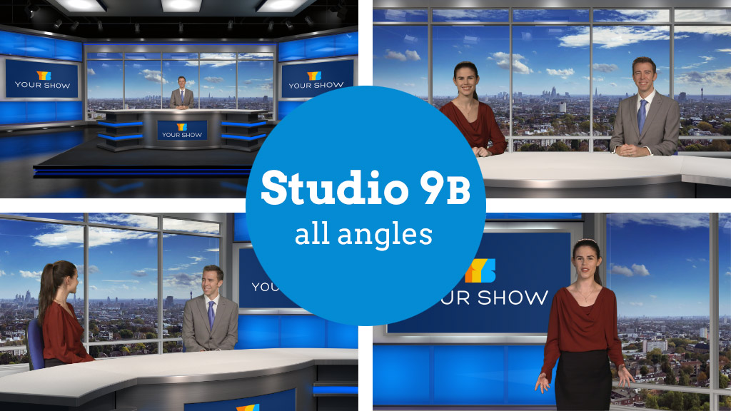 Studio 9B (complete multi-angle pack) | VirtualStudioSets.com