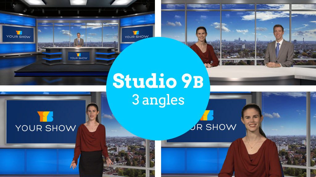 Studio 9B (starter pack) | VirtualStudioSets.com