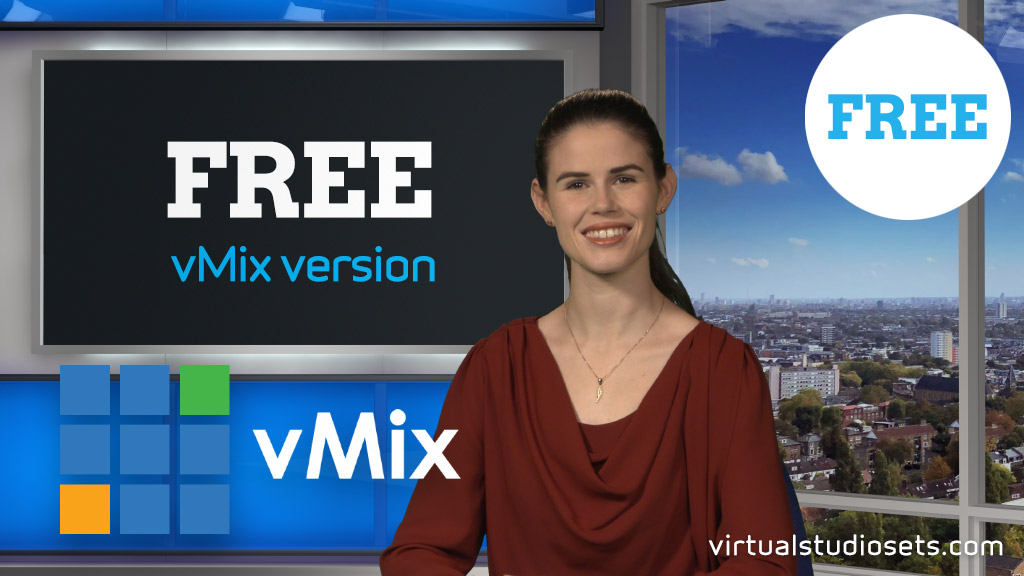FREE Virtual Set for vMix | VirtualStudioSets.com