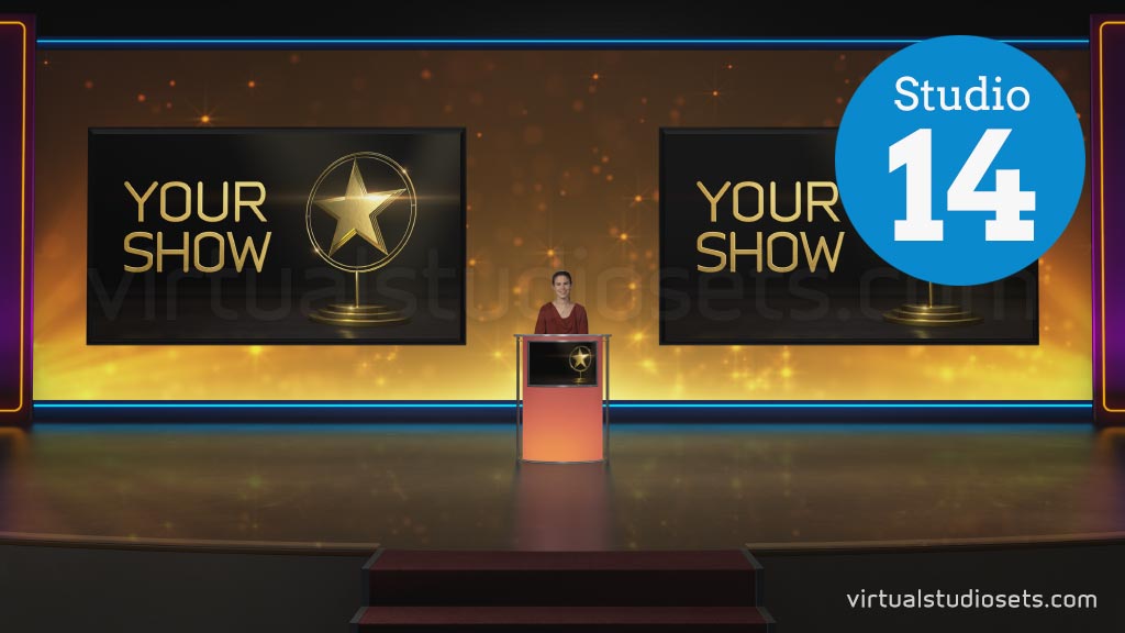 Virtual Studio Sets | Royalty Free Virtual Sets HD 4K